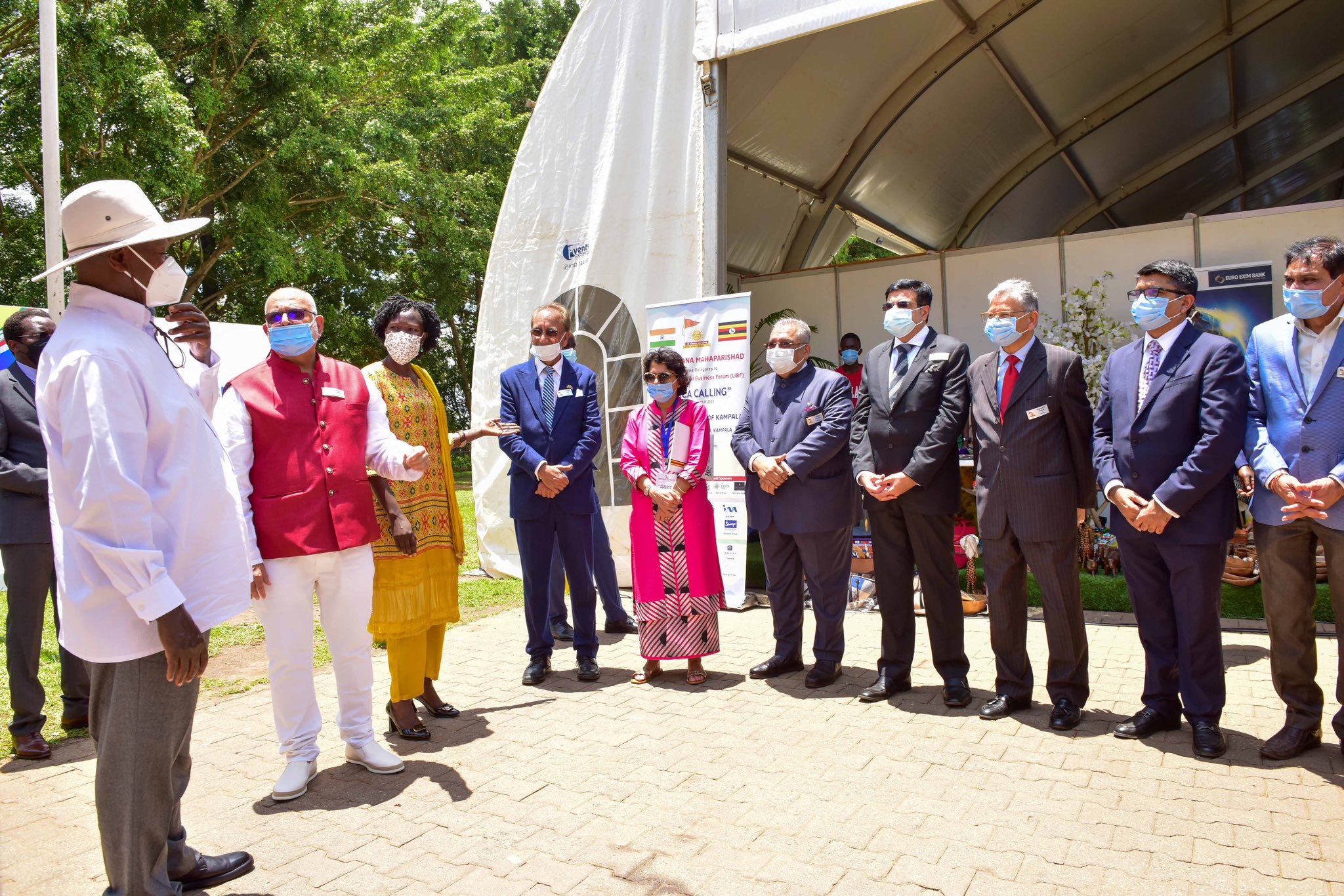 Uganda can easily become a first world economy, Museveni tells Lohana ...