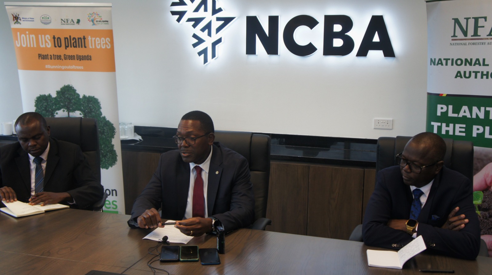 NCBA Bank partners with NFA to scale up tree planting campaign