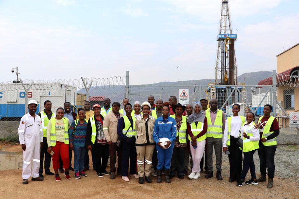 Ugandan environmental economists explore Albertine oil fields