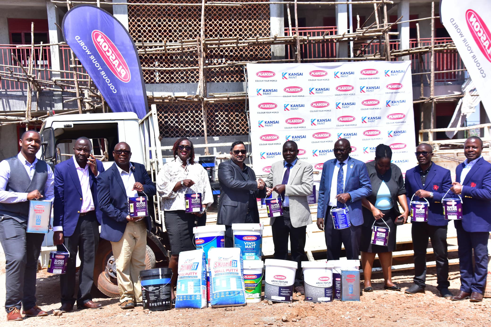 Plascon donates paint worth UGX 23m to Budo Junior School