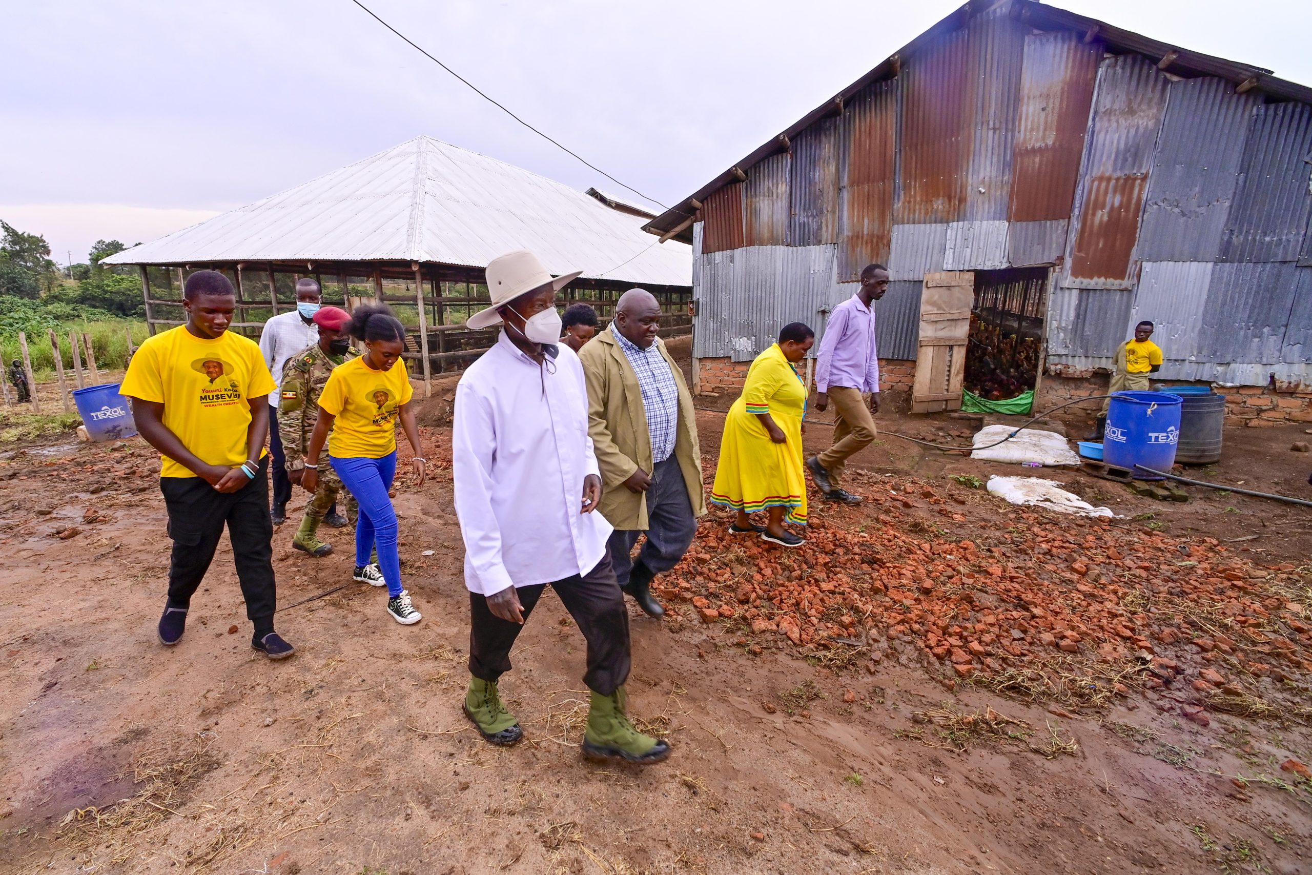 Museveni pledges support for agribusiness entrepreneurs * Kikubo Lane